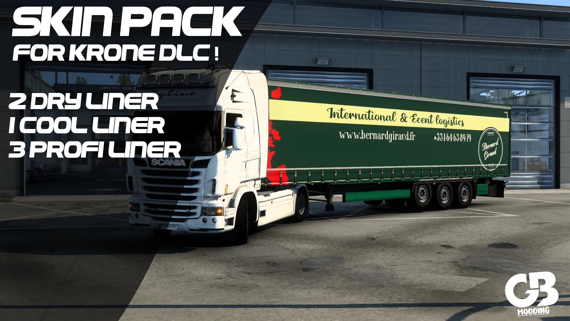 SKIN PACK KRONE DLC 1.0 - ETS 2